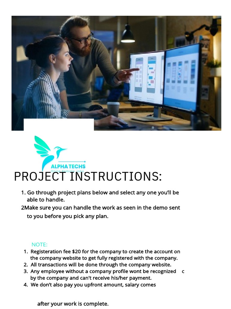 Alphatech Tech Company PDF Projects PDF | PDF