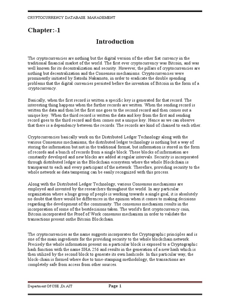 Reportover | PDF | Cryptocurrency | Computing