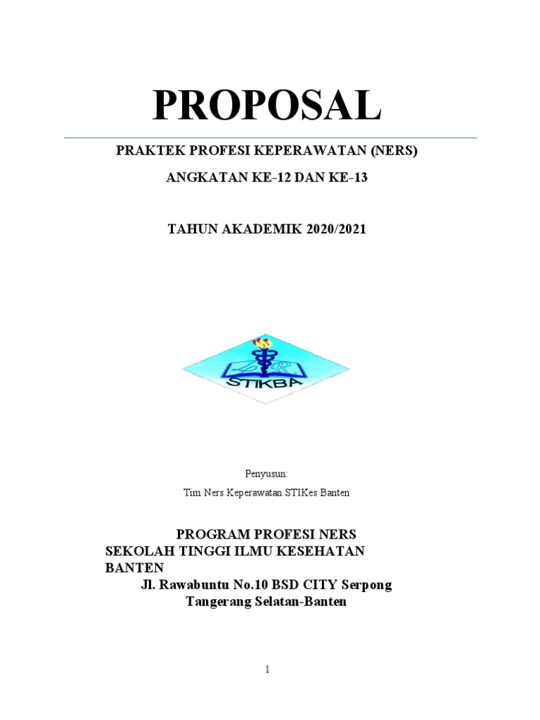 PROPOSAL Ners 12-13 Rev - 3-Dikonversi | PDF