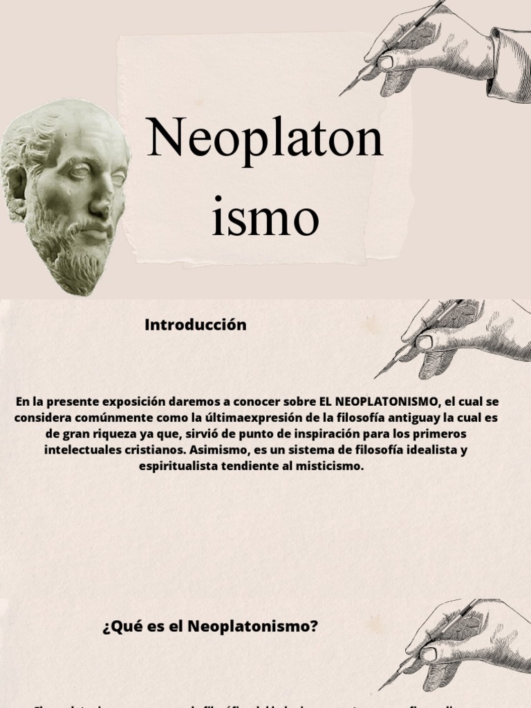 PRESENTACION NEOPLATONISMO | PDF | neoplatonismo | Teorías filosóficas