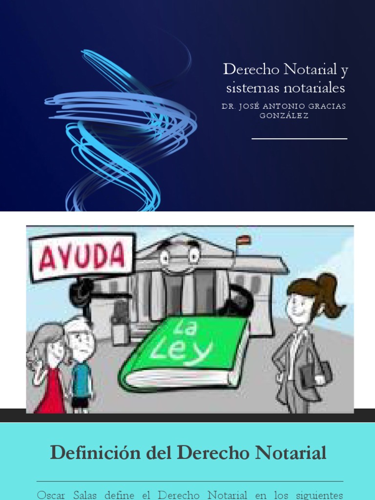 Derecho Notarial y Sistemas Notariales | PDF | Principios éticos ...