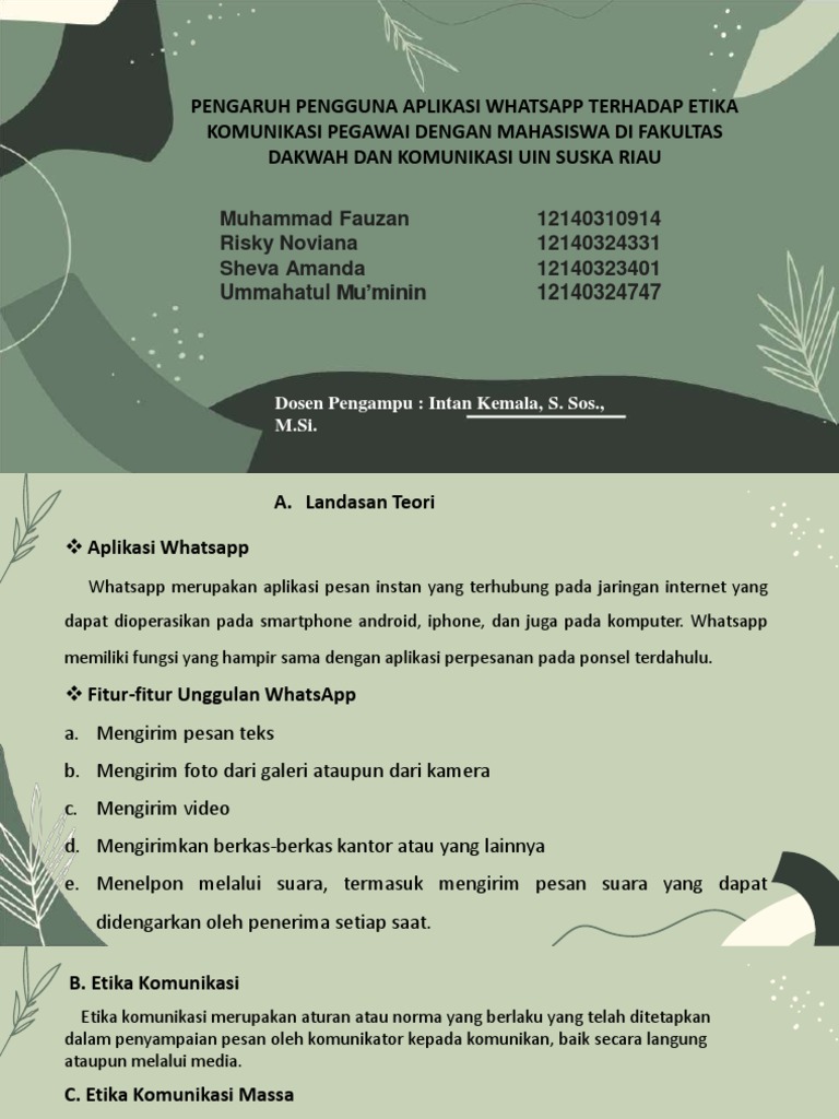 Etika Filsafat - KLP 7 | PDF