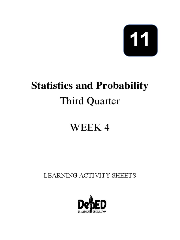 Las Statistics&probability Week4 | PDF | Standard Score | Normal ...