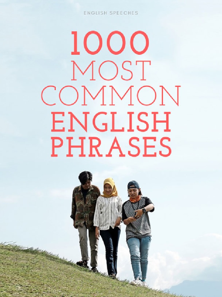 1000 Most Common English Phrases PREVIEW | PDF | English Language