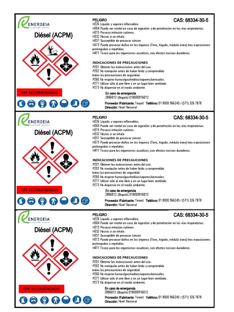 Etiqueta ACPM | PDF | La seguridad | Medicina CLINICA