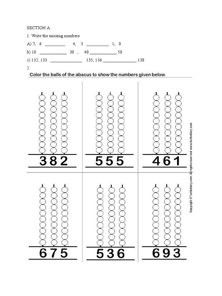 Grade 3 Paper 1 Maths | PDF