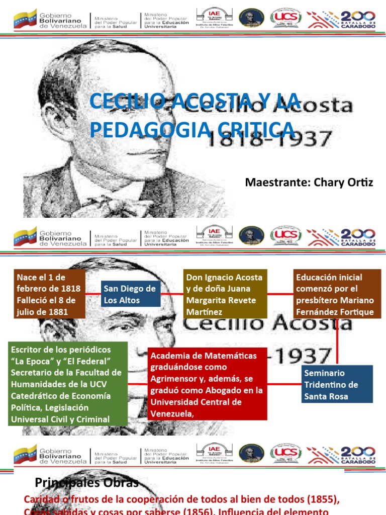 Cecilio Acosta | PDF | Historia