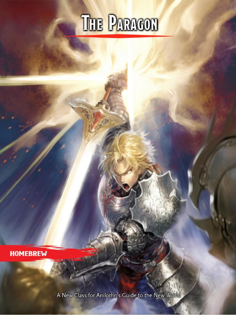 The Paragon Class - GM Binder | PDF