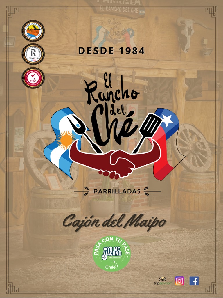 Carta El Rancho Del Ché | PDF | Cocina | Alimentos
