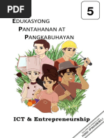 EPP5 - ICTENTREPRENEURSHIP - Q1 - Module4 - WEEK4 (7pages) | PDF