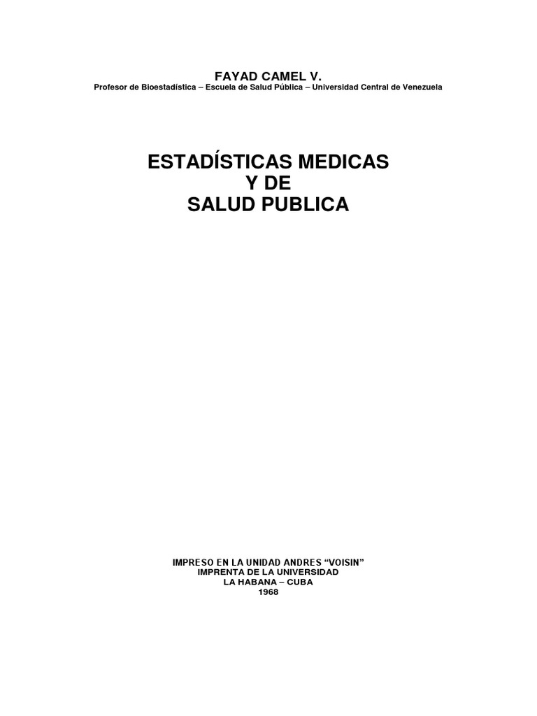 Fayed Camel PDF | PDF | Estadísticas | Método científico