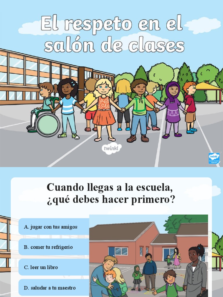 Sa Es 21113 Powerpoint El Respeto en El Salon de Clases - Ver - 1 | PDF