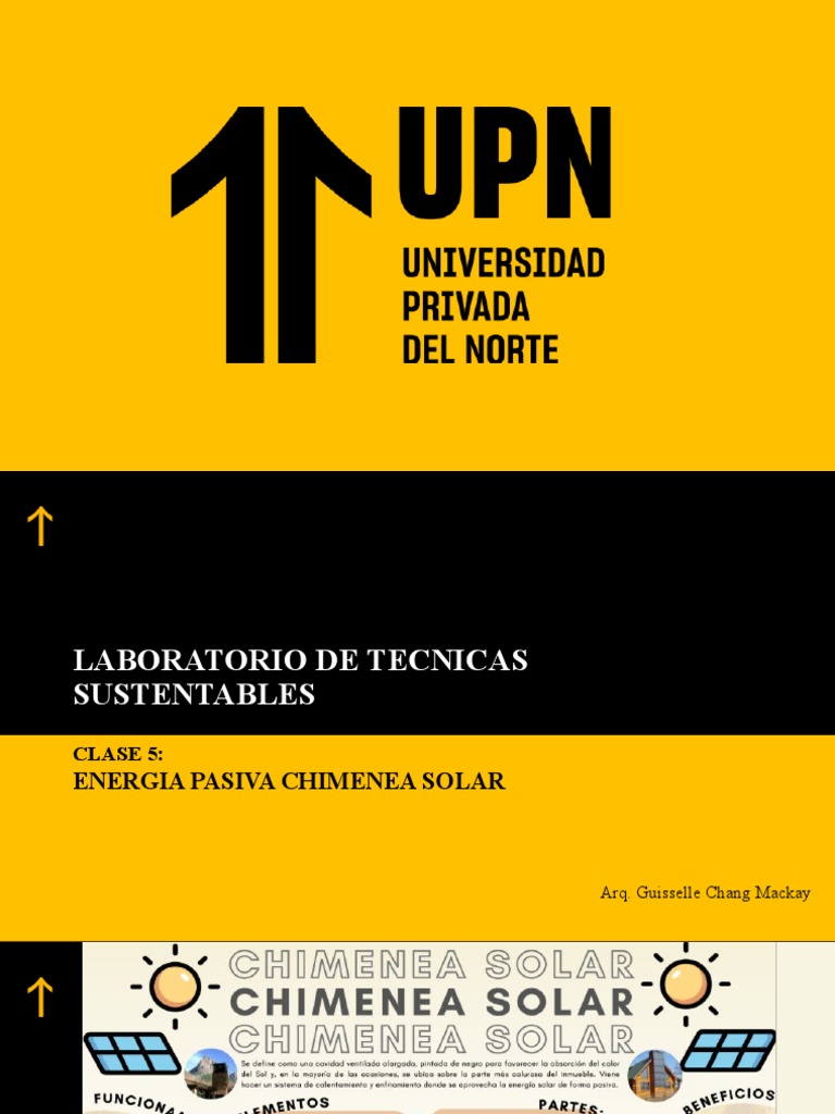 Chimenea Solar: Ventilación y Calefacción | PDF | Tecnología