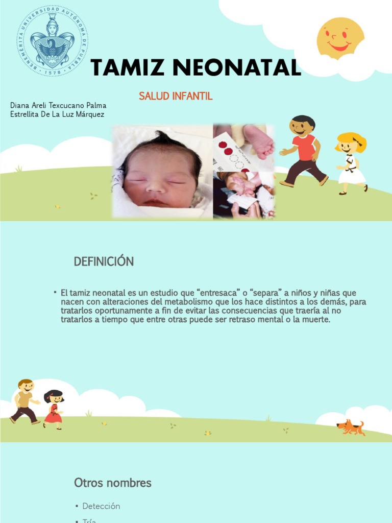Tamiz Neonatal | PDF | Tiroides | Hipotiroidismo