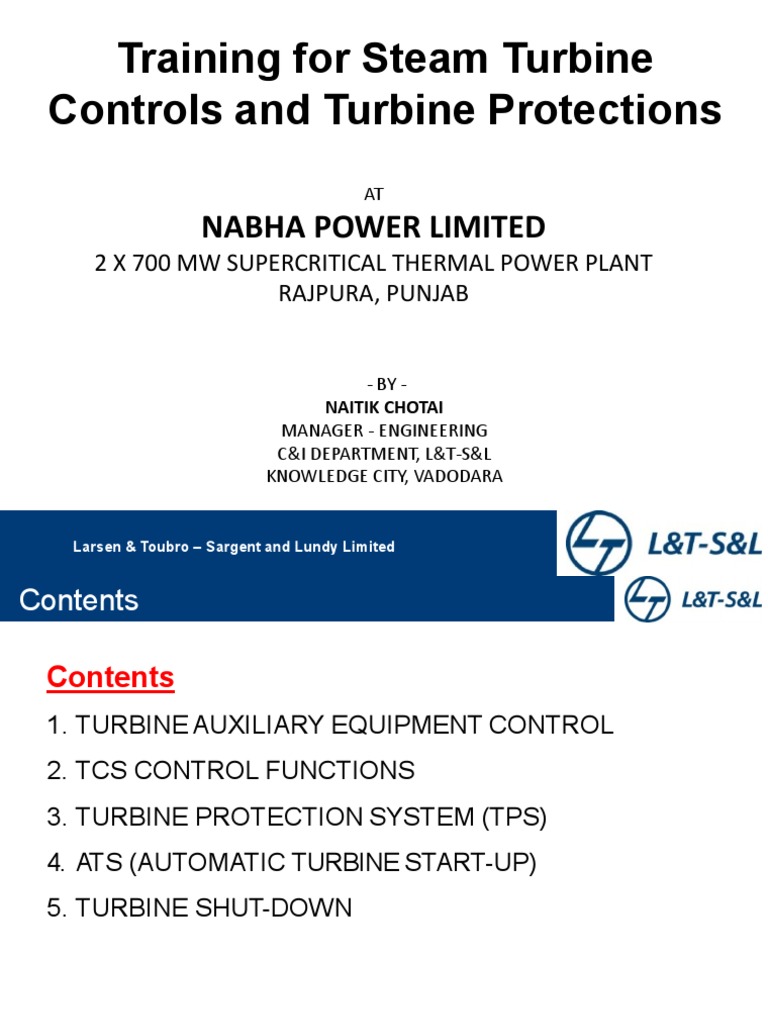 Steam Turbine Controls & Turbine Protection PDF | PDF | Pump | Steam