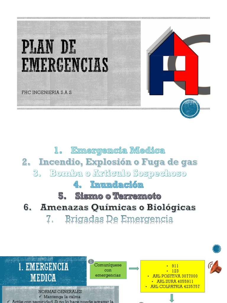 Plan de Emergencias | PDF
