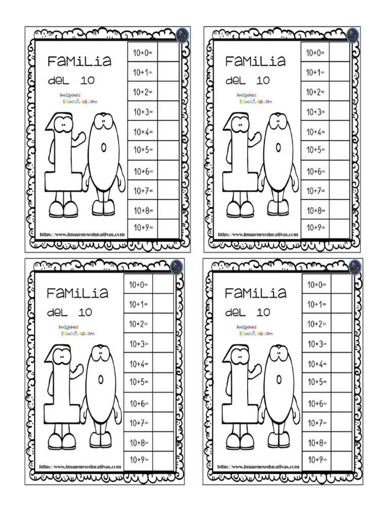 Familia Del 10 | PDF
