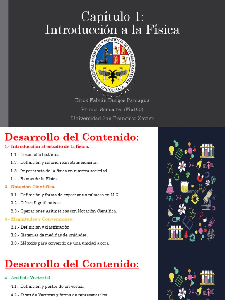 Capítulo 1 Introduccion A La Fisica (Diapositivas) | Descargar gratis PDF | Vector Euclidiano ...