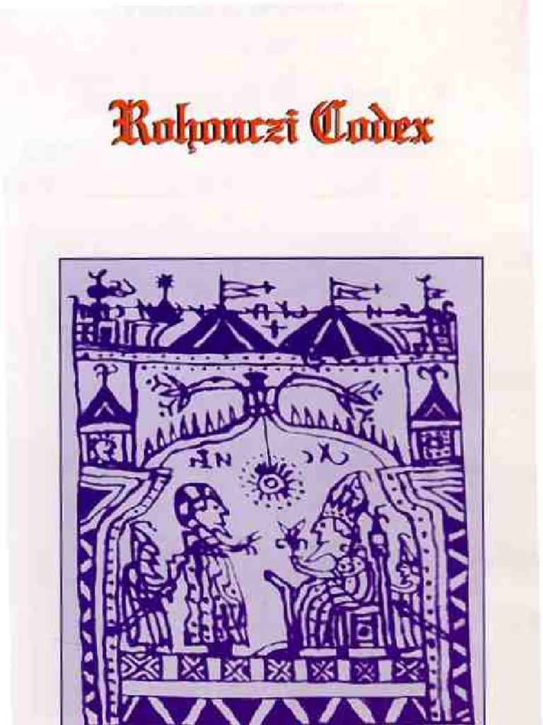Rohonczi Codex | PDF | Books | Book Publishing