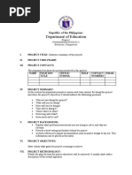 IGP Project Proposal Template | PDF | Art | Science & Mathematics