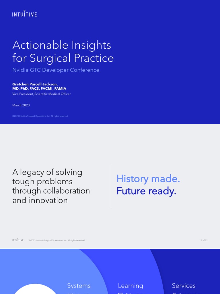 S51270 - Actionable Insights For Surgical Practice ...