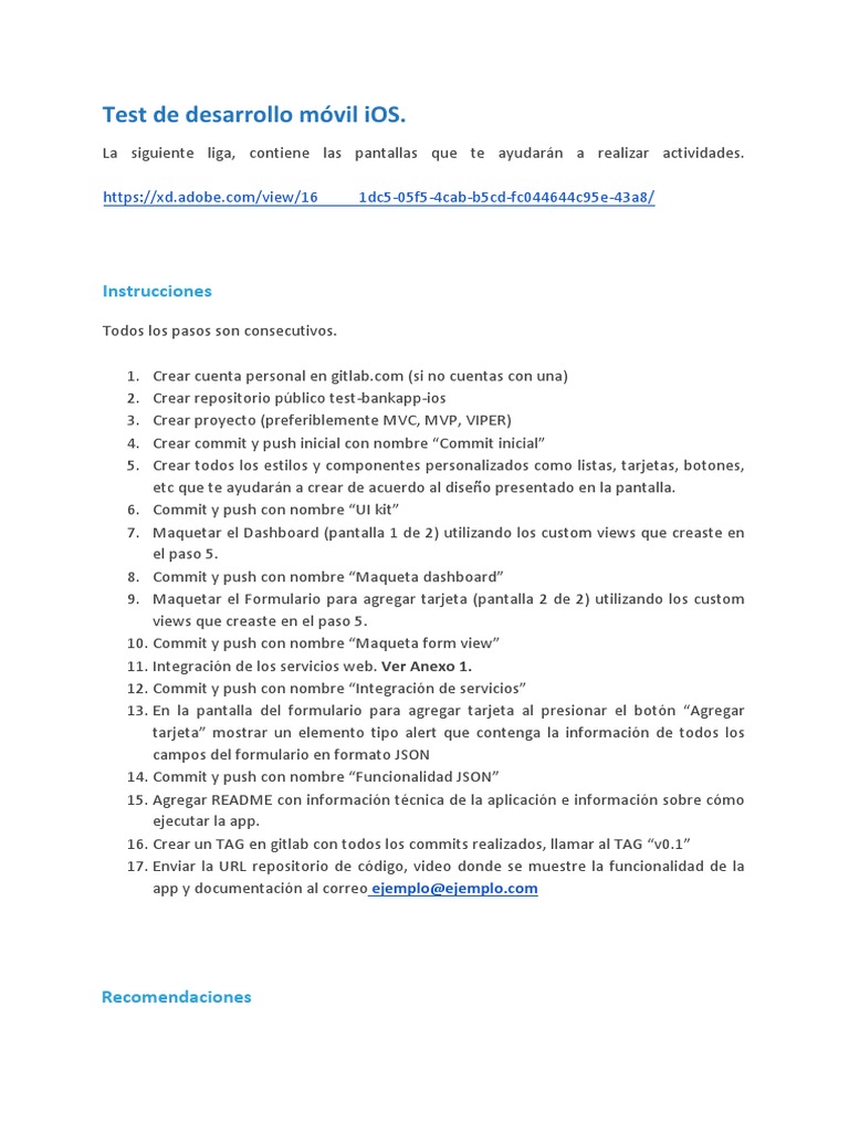 Reto Consumo 4 APIS Avanzado PDF | PDF | Aplicación movil | Ingeniería ...
