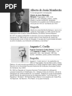 Biografía de Augusto C. Coello | PDF | Honduras