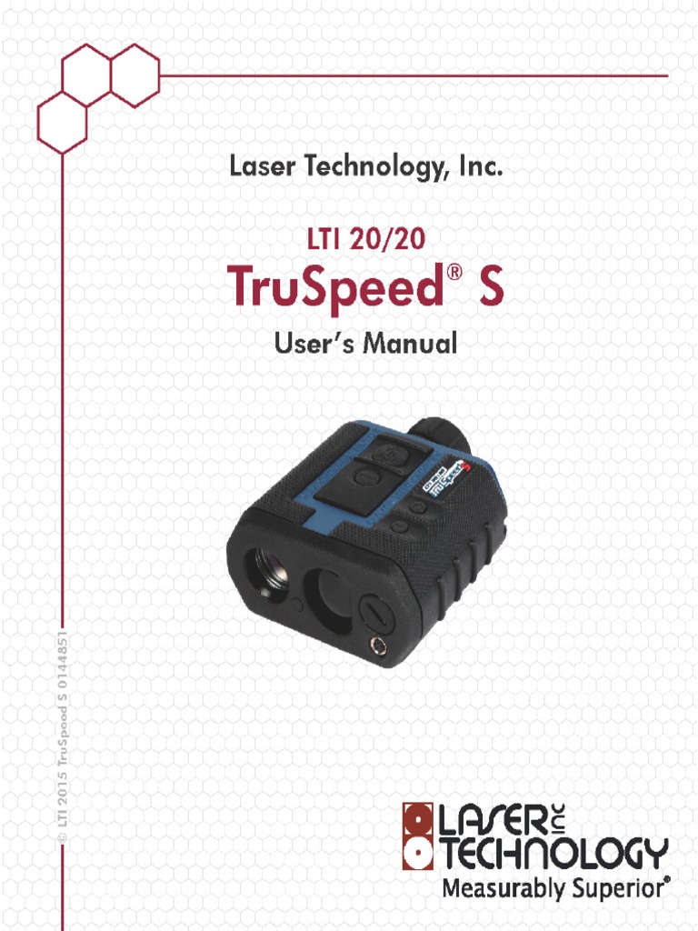 LTI 20 20 TruSpeed S PDF | PDF | Telescopic Sight