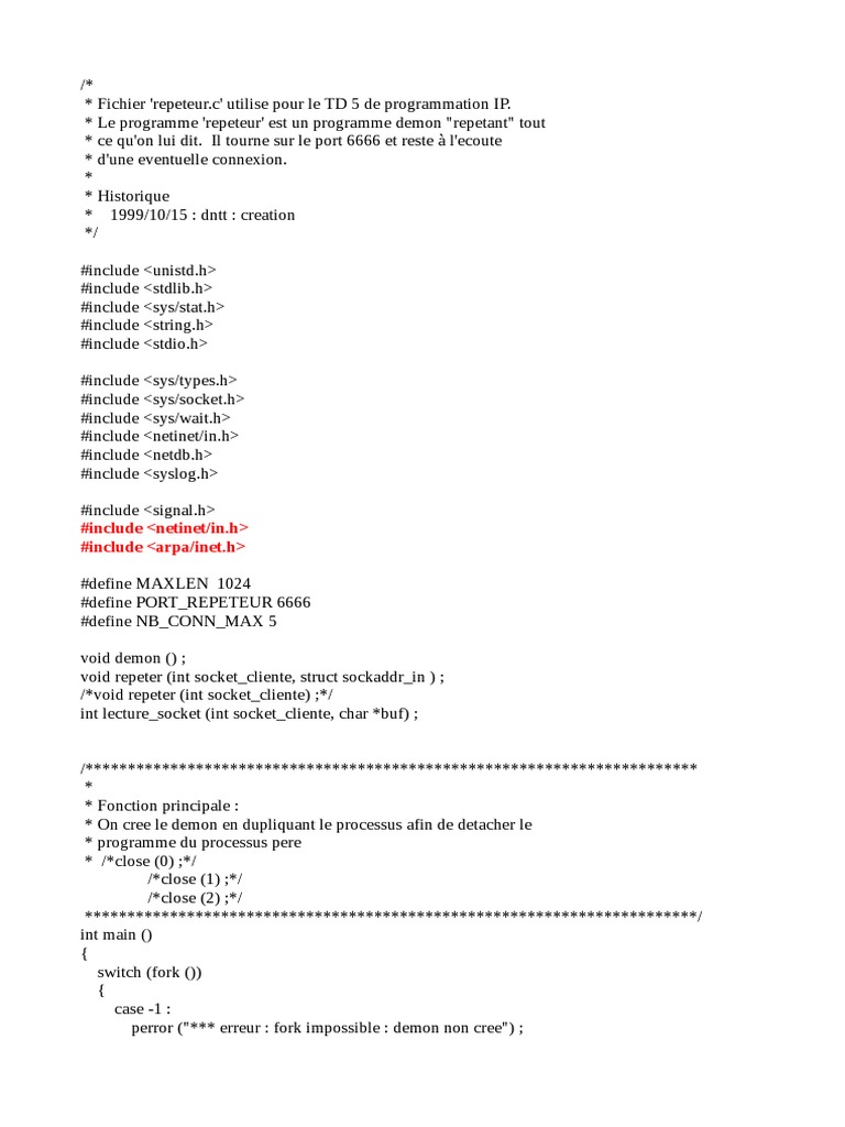 TP5 Rsyslog adresseIP Correction | PDF | Génie logiciel | Programmation concurrente