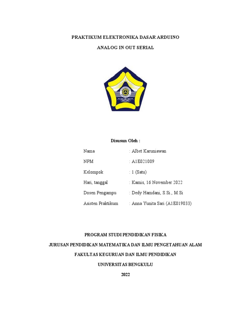 Praktikum Arduino untuk Pemula | PDF