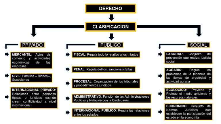 Clasificacion Del Derecho | PDF