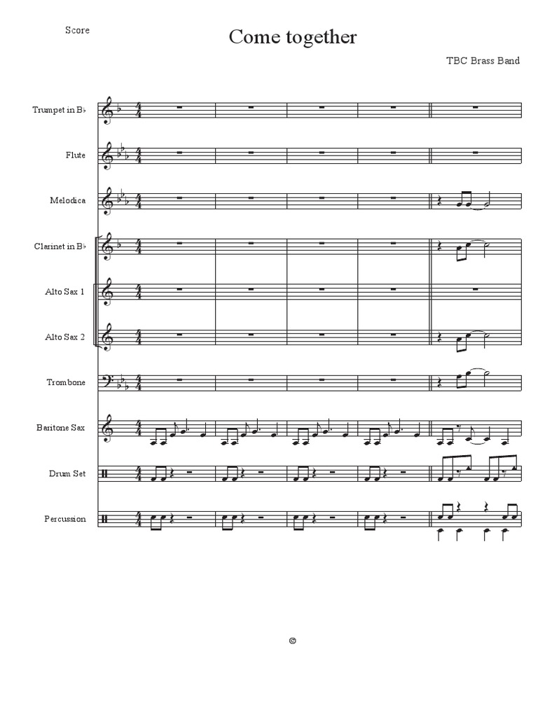 Come Together - Score PDF | PDF | Échecs