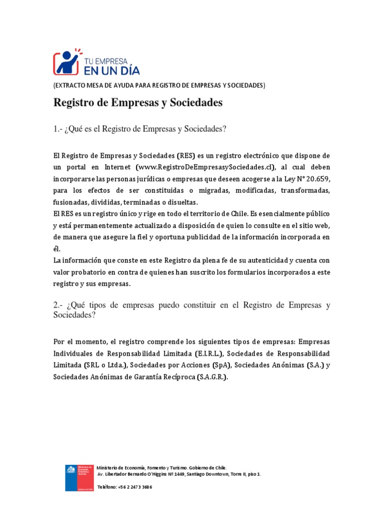 Tu Empresa en Un Día | PDF | Compartir (Finanzas) | Sociedad