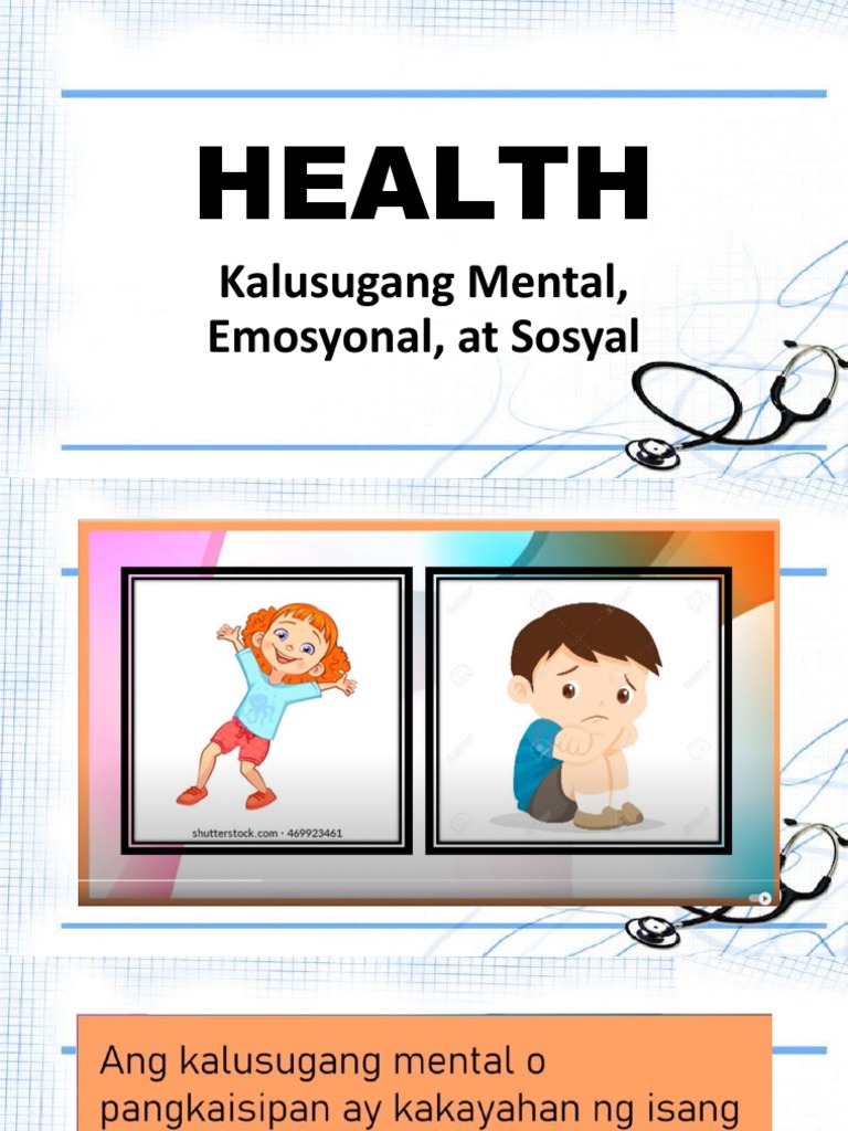 HEALTH 5 - Q1 Week 1 | PDF