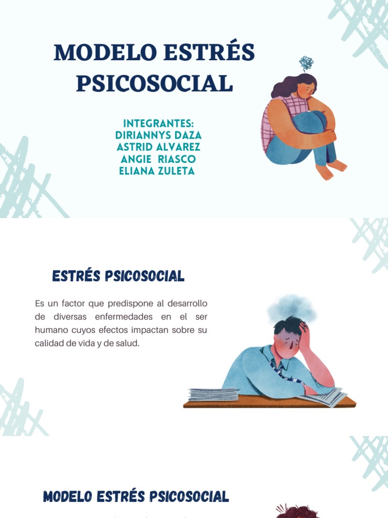 Modelo Estrés Psicosocial | PDF | Estrés (biología) | Sicología