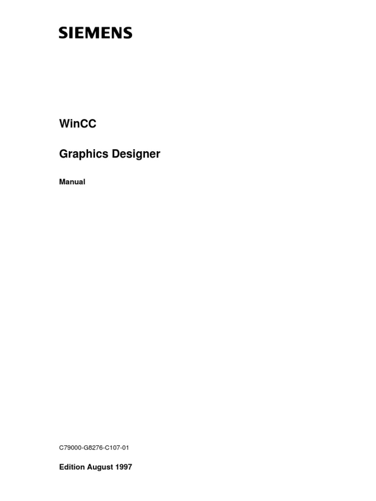 WinCC Graphics Designer - md48 | PDF