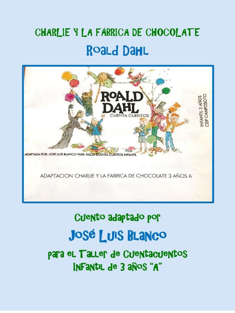 Charlie y La Fabrica de Chocolates PDF | PDF