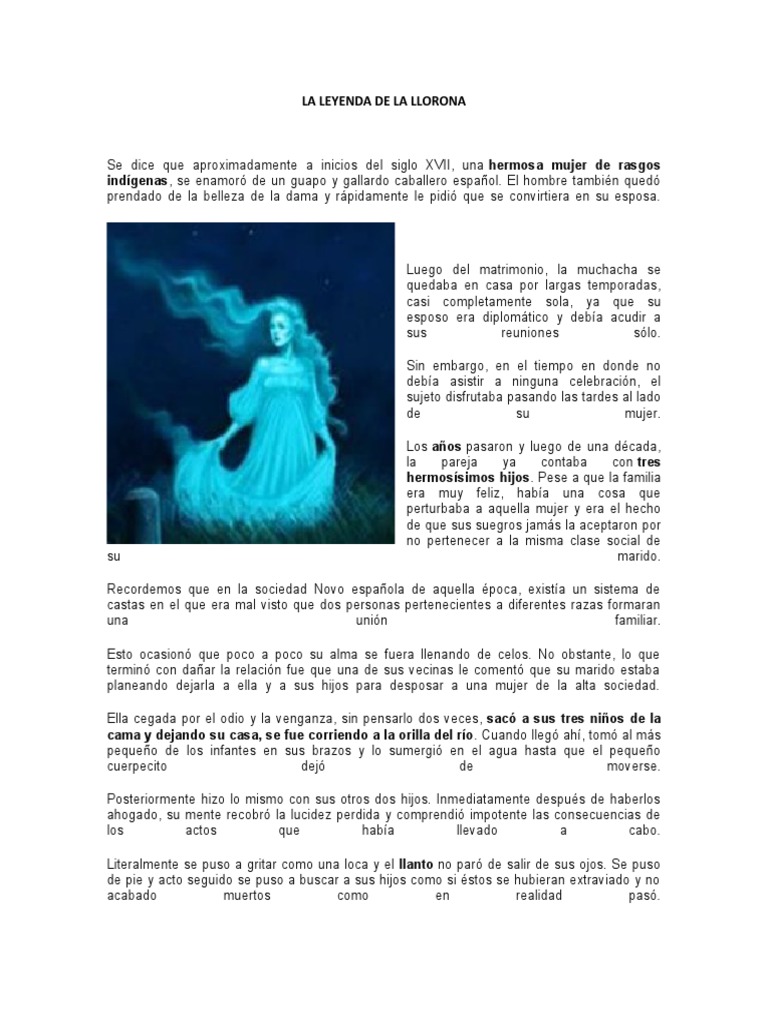 La Leyenda de La Llorona | PDF