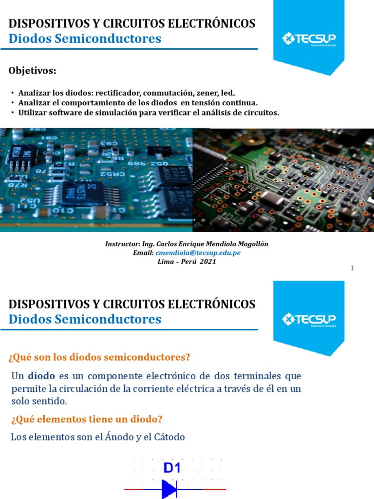 Tipos y Funciones de Diodos Semiconductores | PDF | Diodo | Electrónica