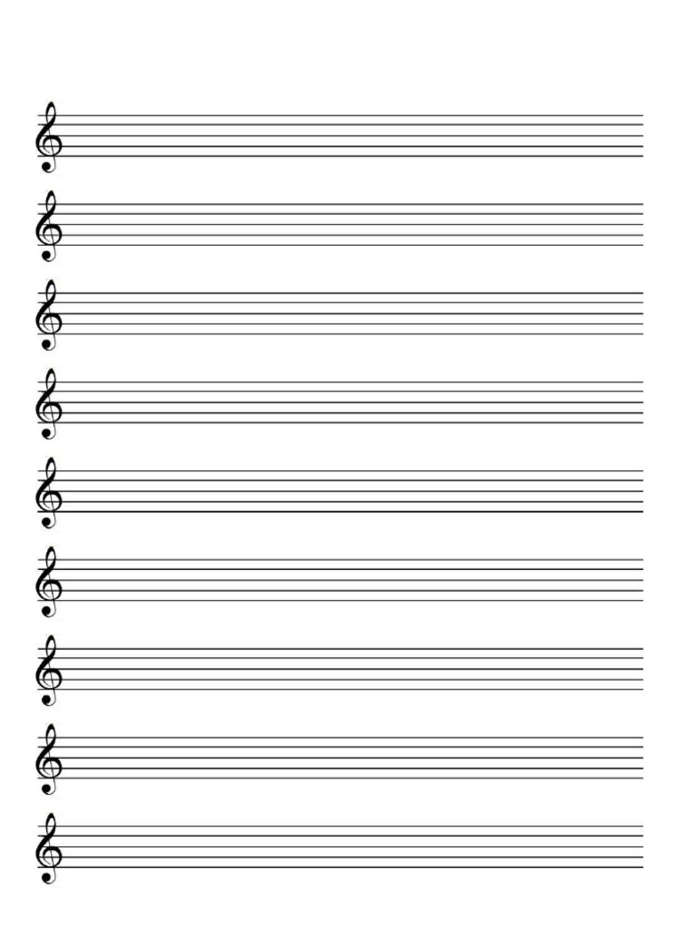 Hojas Pentagrama | PDF