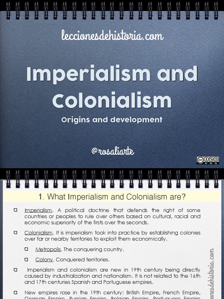 Understanding Imperialism and Colonialism | PDF | British Empire ...
