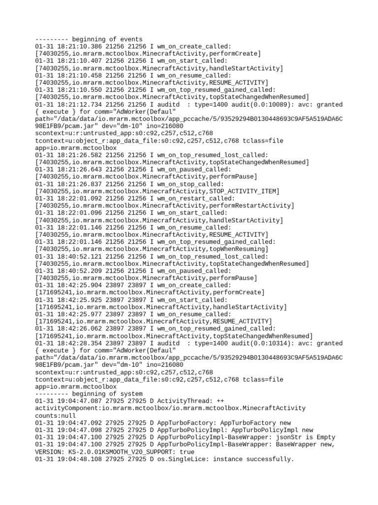 Toolbox Log Snapshot | Download Free PDF | Software | Programming Paradigms