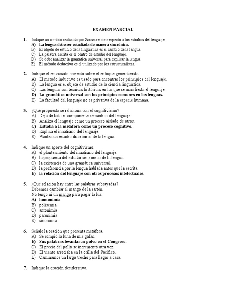 Examen Parcial 2021-1 | PDF