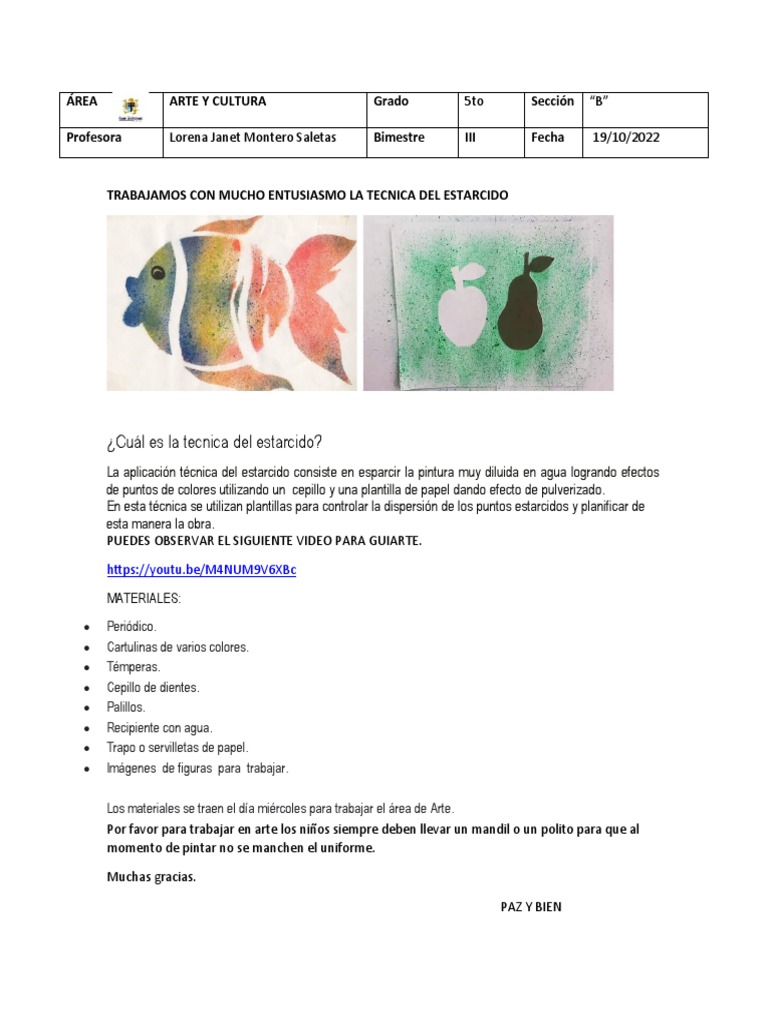 1 Ficha de Arte | PDF