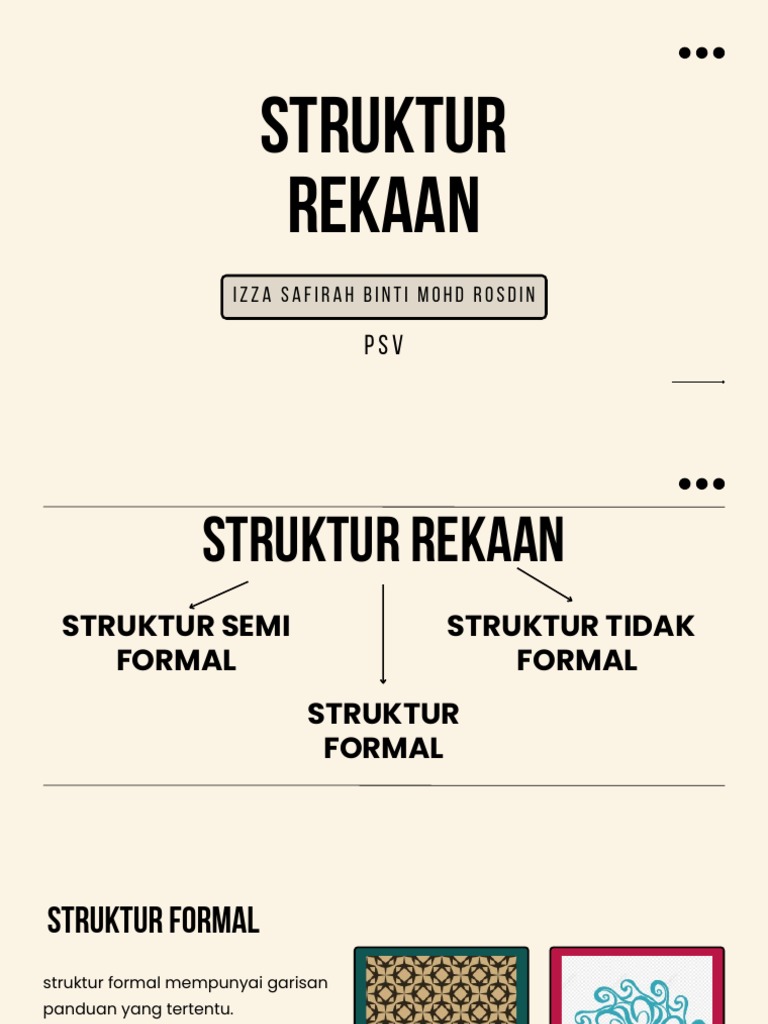 Struktur Rekaan | PDF