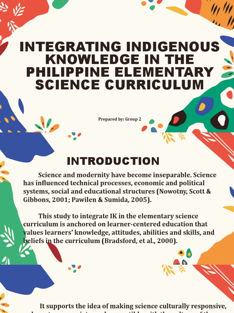 INDIGENOUS SCIENCE (GROUP 2).pptx | PDF | Science | Learning