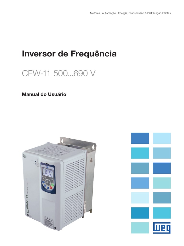 WEG cfw11 Manual Do Usuario 500 690 V Mec B A H 10002736909 Manual Portugues BR | Download ...