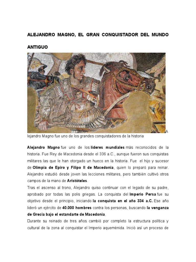 Alejandro Magno | PDF