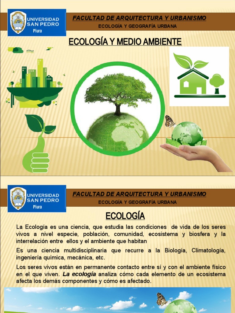 Ecología y Medio Ambiente Urbano | PDF | Ecología | Ecosistema