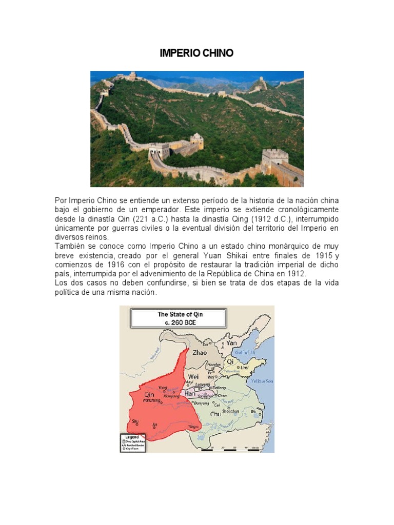 Imperio Chino | PDF | dinastia Qing | China